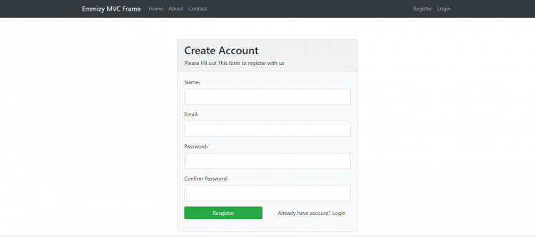 Oop Crud Mvc Web App With Pdo Using Core Php Sourcecodester